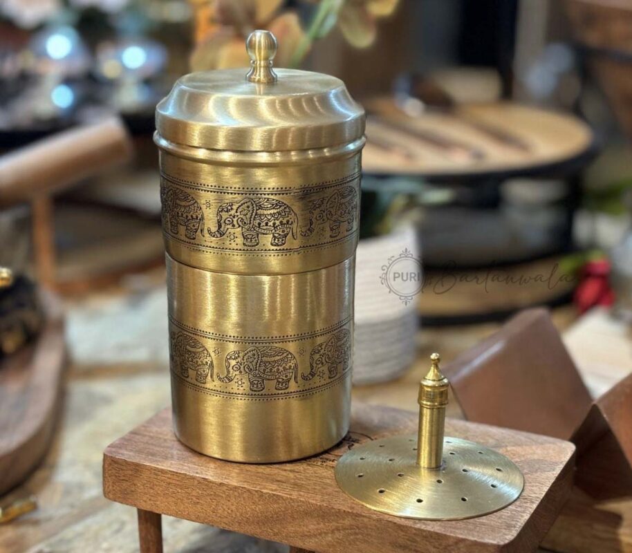 Pure Copper Stainless Steel Double Wall Finger Bowl